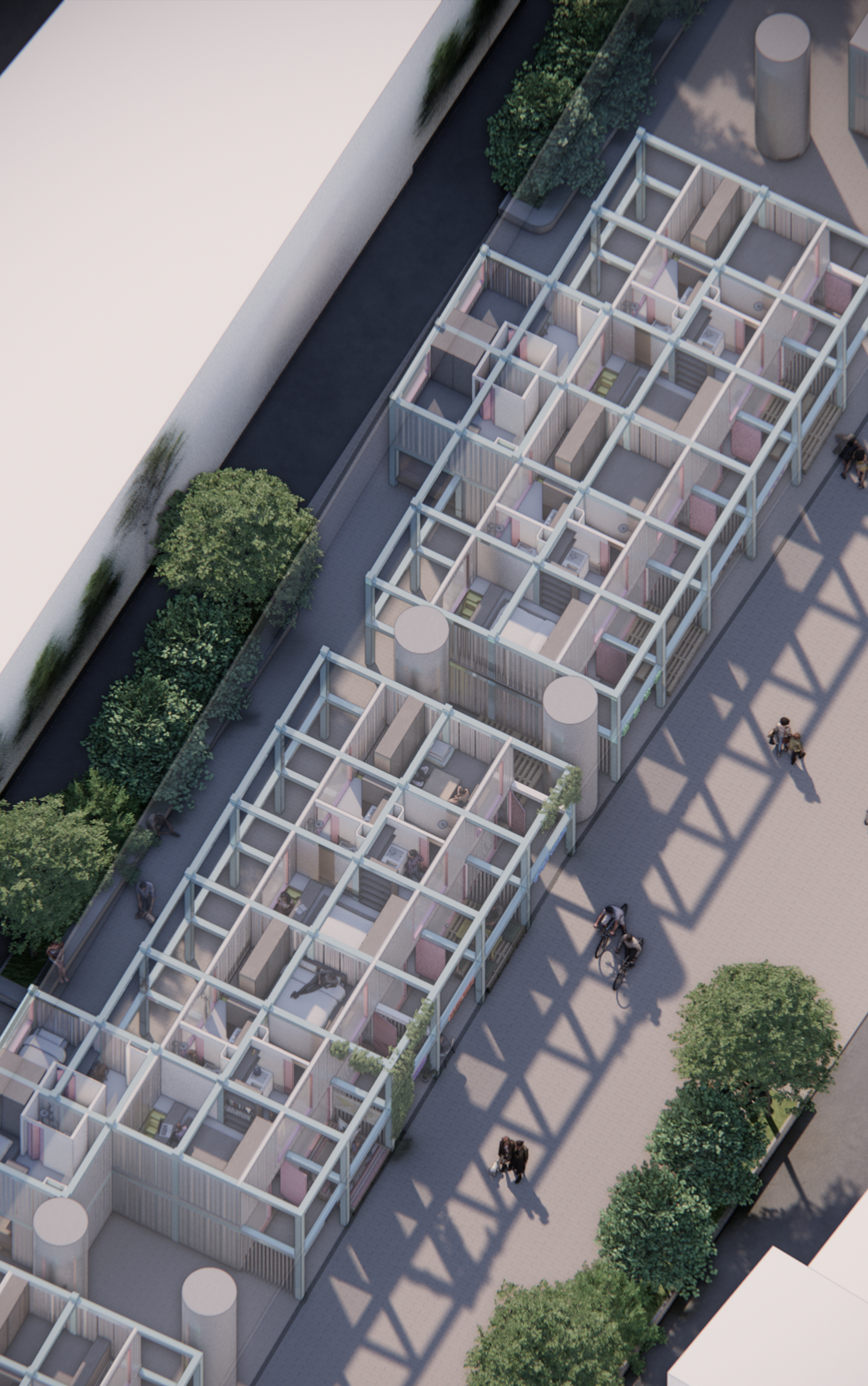 Micro Townhouses / Work / YaJu Lee